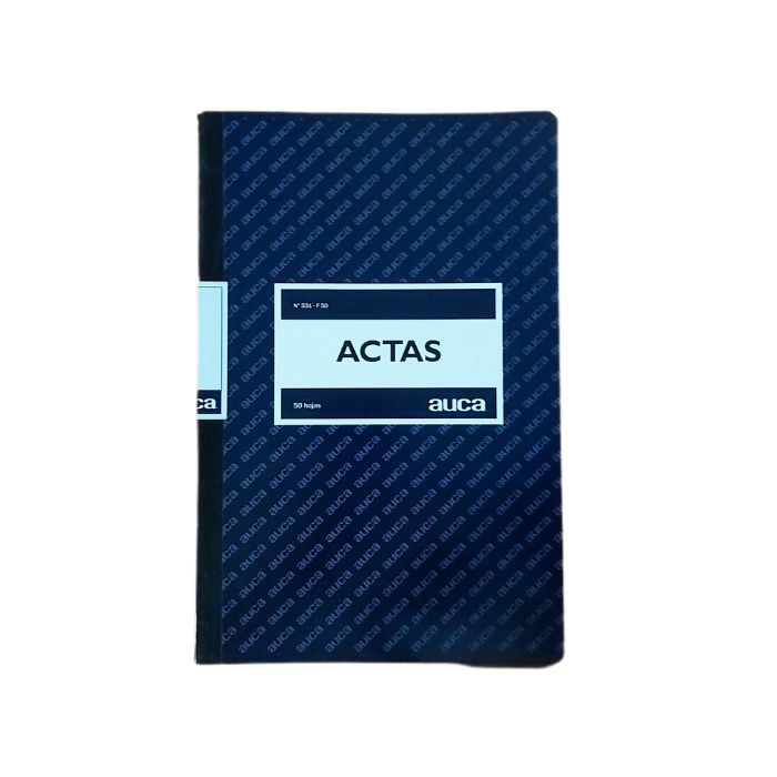 AUCA Libro Actas 50 Hojas Auca | falabella.com