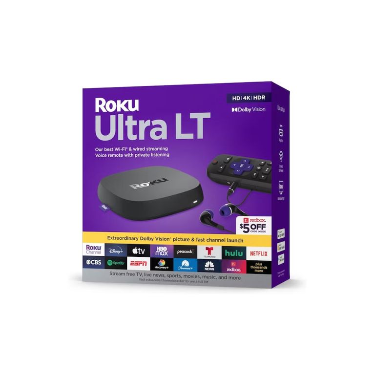 ROKU Roku Ultra Lt 4801rw 4k Hdr 2gb Ram Voice Control | falabella.com