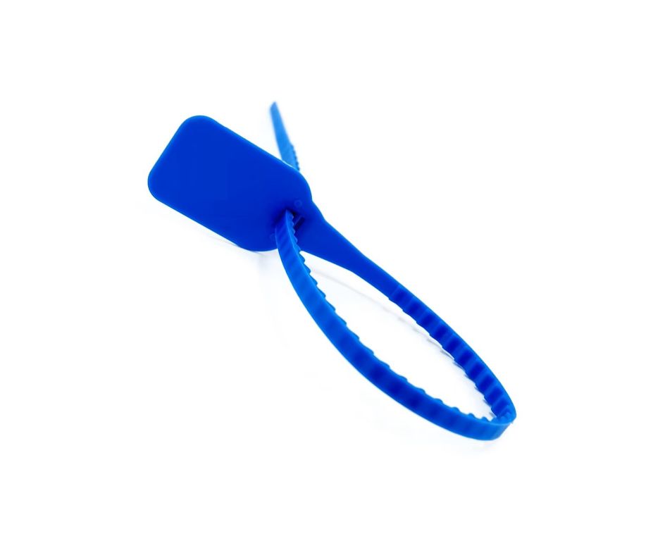 Sello de Seguridad Plástico Ajustable 360mm 100un Azul | Sodimac ...