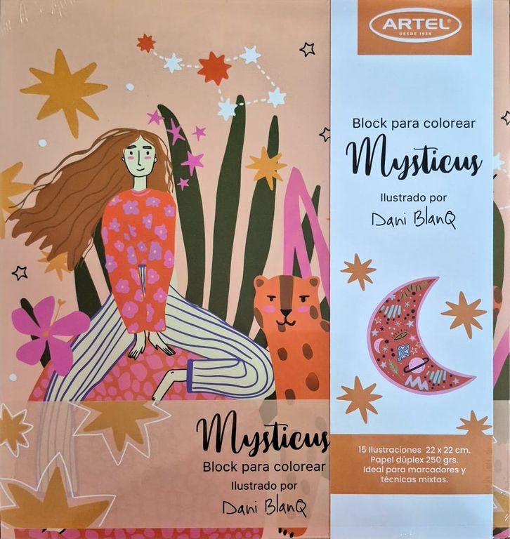 ARTEL Block para colorear Mysticus | falabella.com
