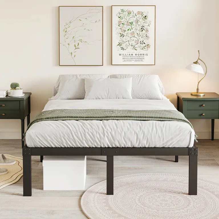 ELEMENT DESIGN Base de Cama 2 Plazas Metálica 150x200x30 cm | falabella.com