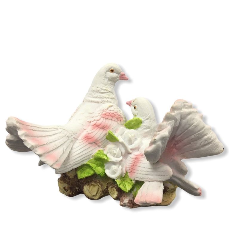 GENERICO Figura Estatua Pareja De Palomas | Falabella Chile