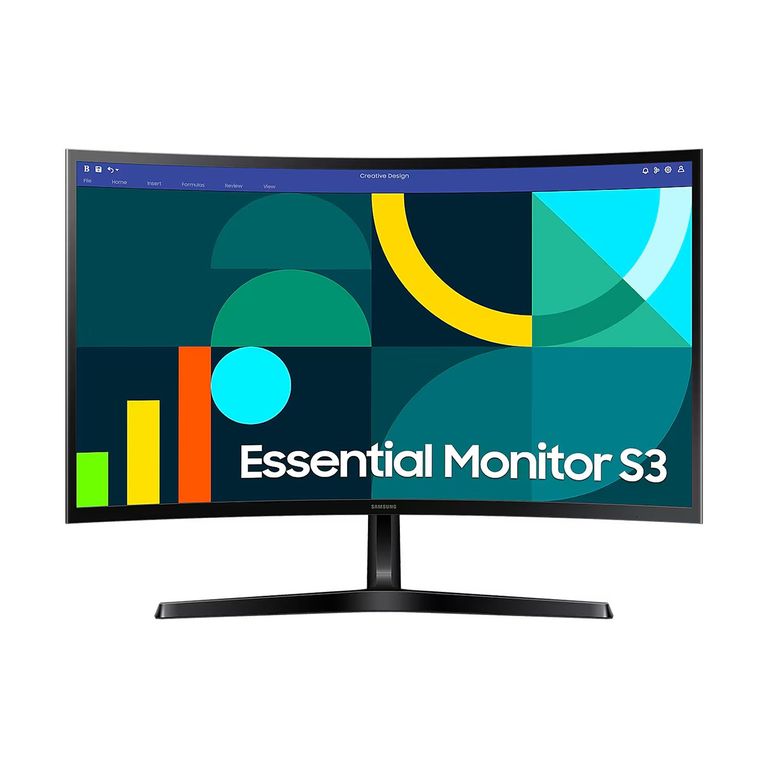 SAMSUNG Monitor Curvo Samsung Essential S3 27in 100Hz 4ms FHD Vesa ...