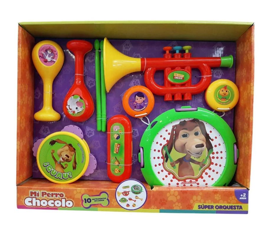GENERICO Set Banda Musical De Mi Perro Chócolo | falabella.com