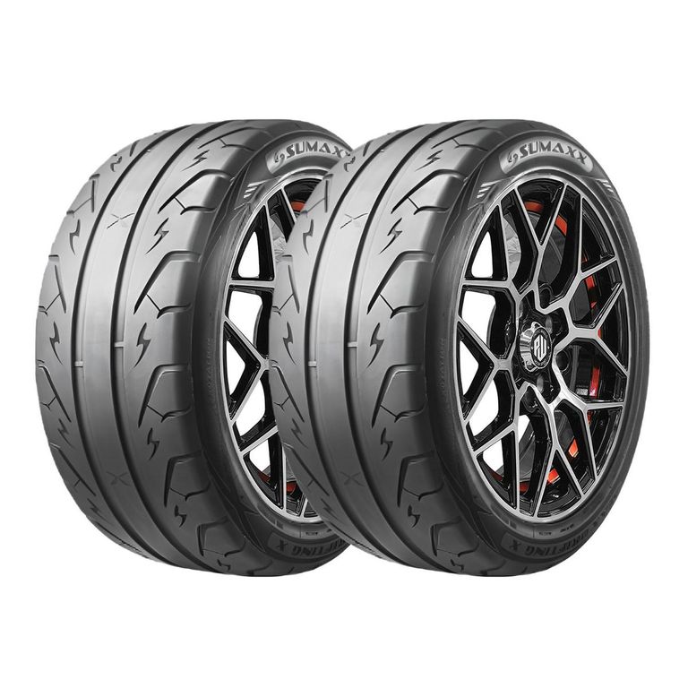 SET X 2 Neumáticos 195/50R16 88V MAX DRIFTING X Sumaxx Race-On TL BLK ...