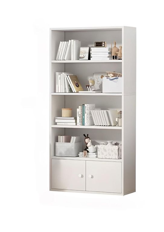 ACTUAL Estante Repisa Librero Living 4 Niveles 2 Puertas 133x60x24 ...