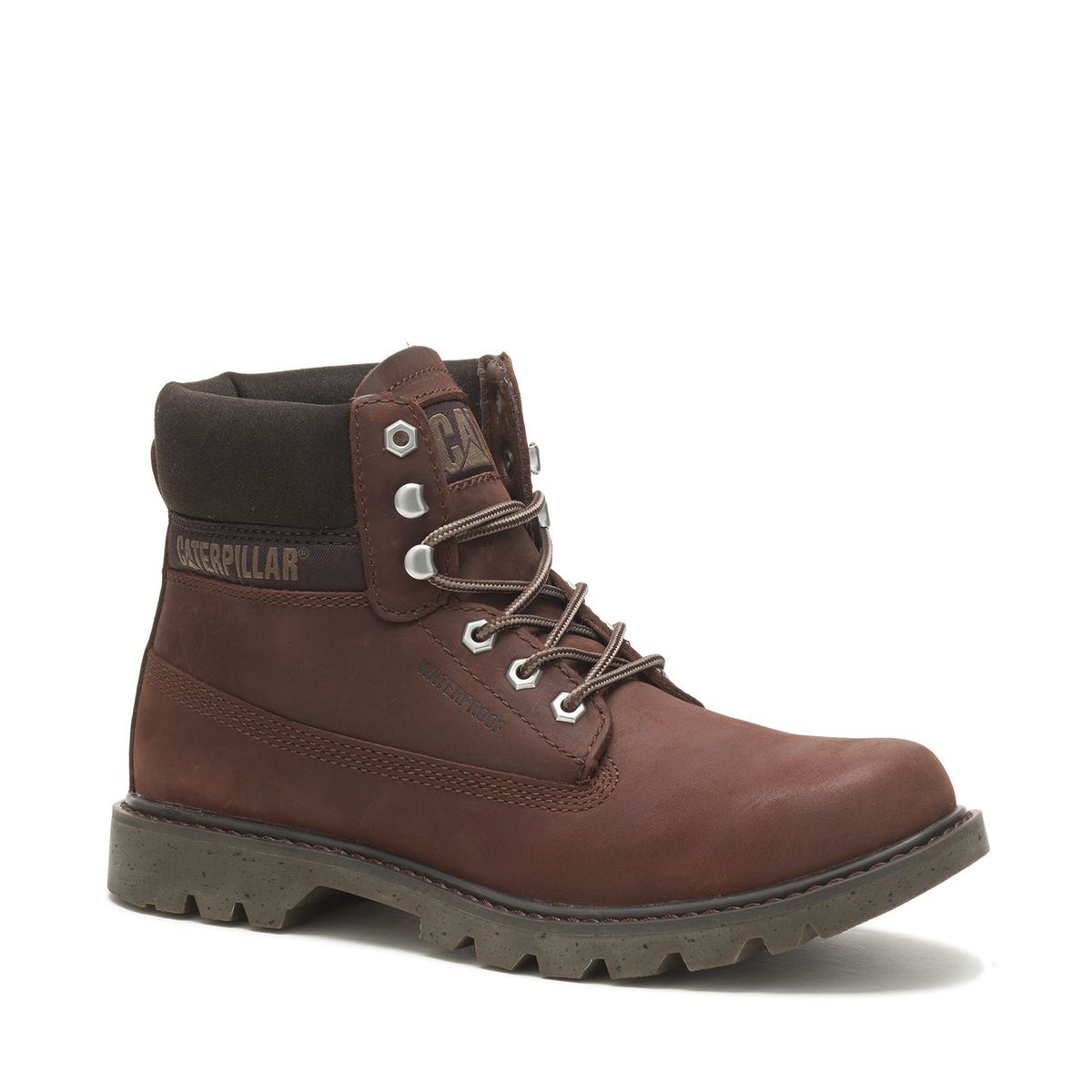 CAT Botin Cuero Hombre E Colorado Wp Café CAT | falabella.com