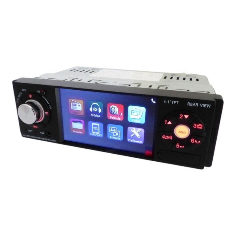 Radio Auto Con Pantalla De 41” TFT MP5 BLUETOOTH USB RGB | Sodimac Chile
