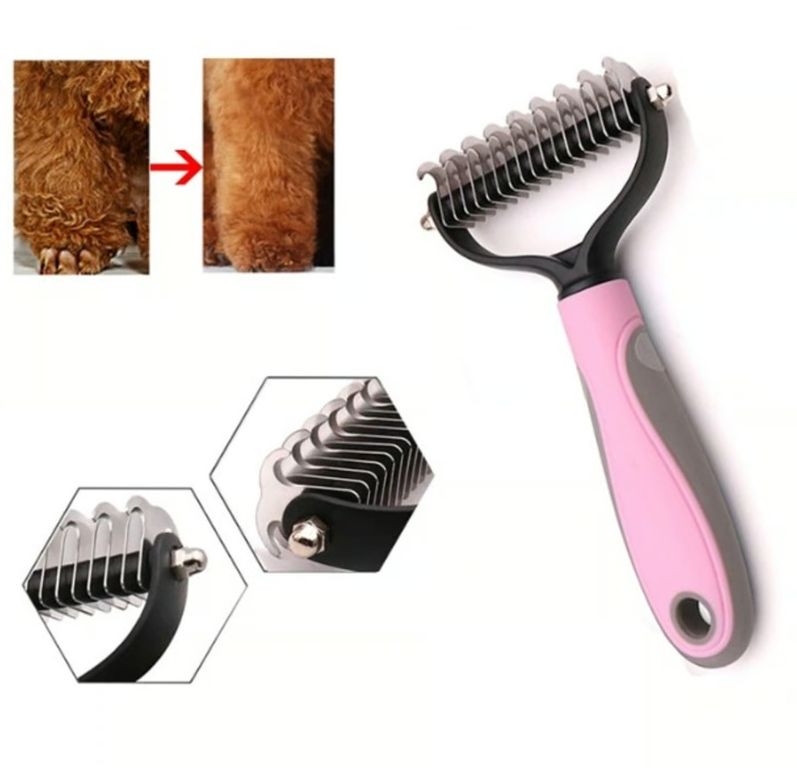GENERICO Cepillo Elimina Nudos Y Pelo Muerto Deslanador Razas Grandes ...