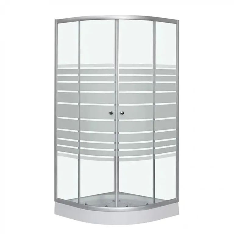 DOER Cabina ducha Shower Curvo 90 x 90 x 192 cm Satinado | falabella.com