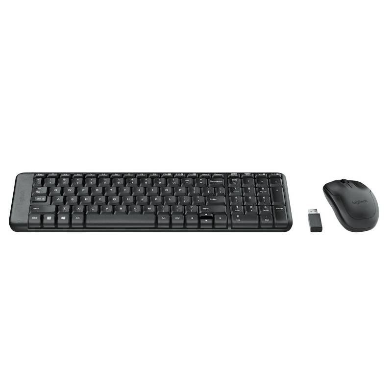 LOGITECH Pack de teclado y mouse Logitech Wireless MK220 | falabella.com
