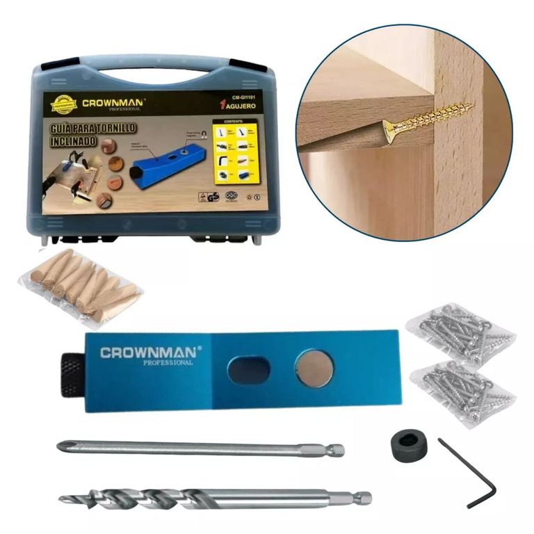 Guia De Perforacion Kreg 1 Agujero Crownman | Sodimac Chile
