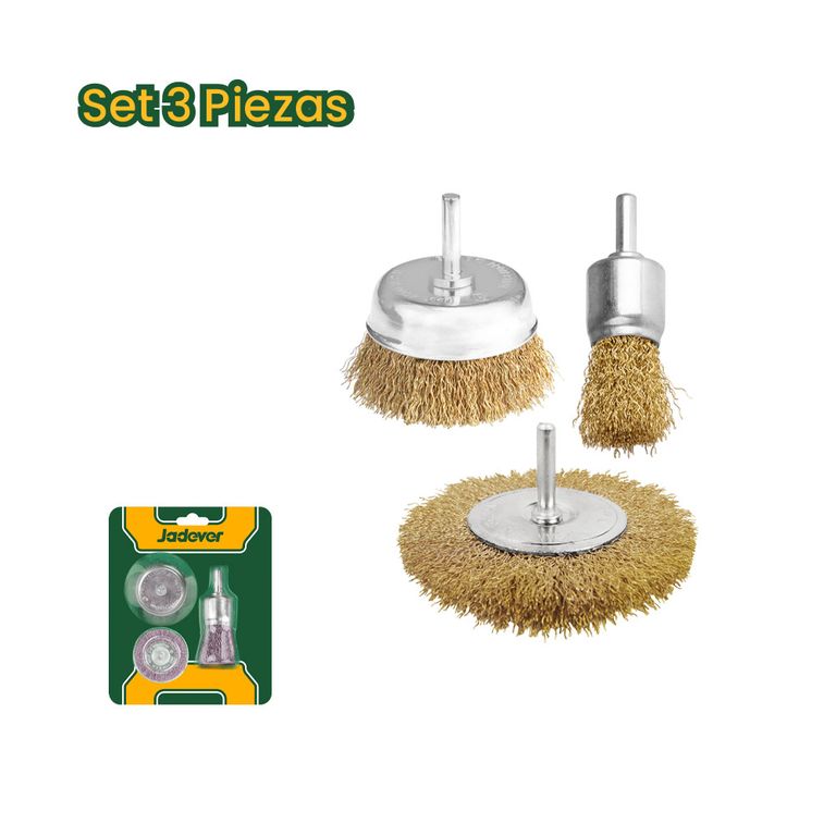Pack Set de Gratas 1 y 2 Pulgadas 3 Piezas JADEVER | Sodimac Chile