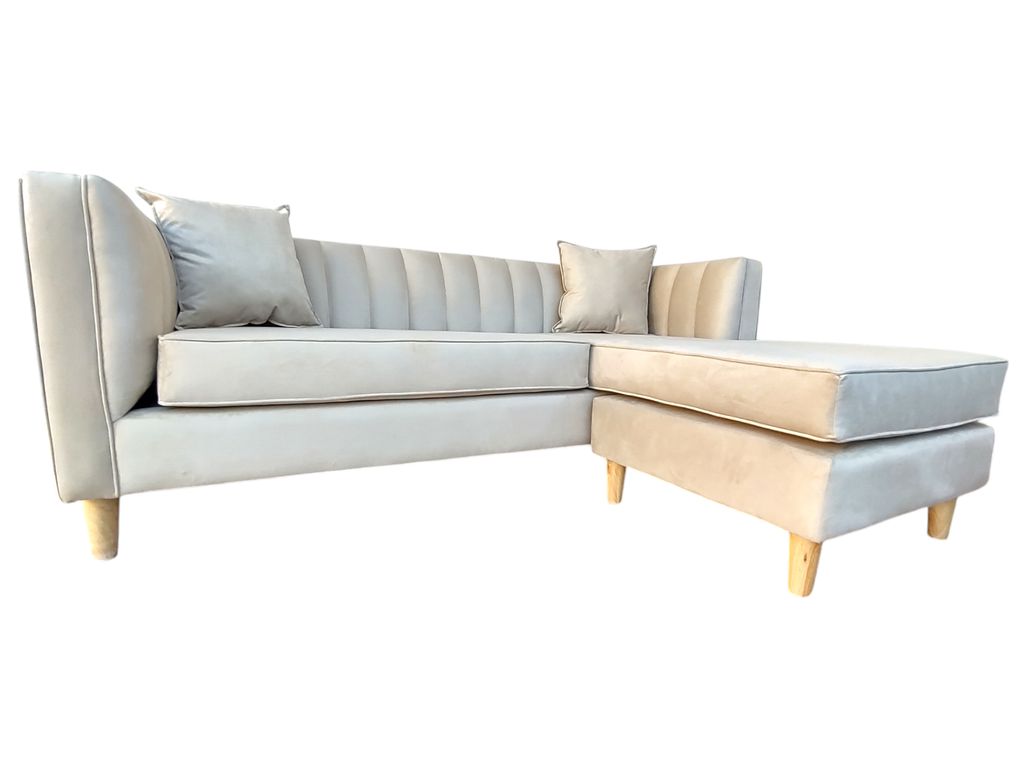 GENERICO Sofa Seccional 4 Cuerpos Beige Nativo Super Soft | falabella.com