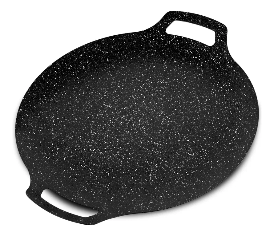 GENERICO Budare Antiadherente 35 Cm Plancha De Acero Inoxidable Paila ...