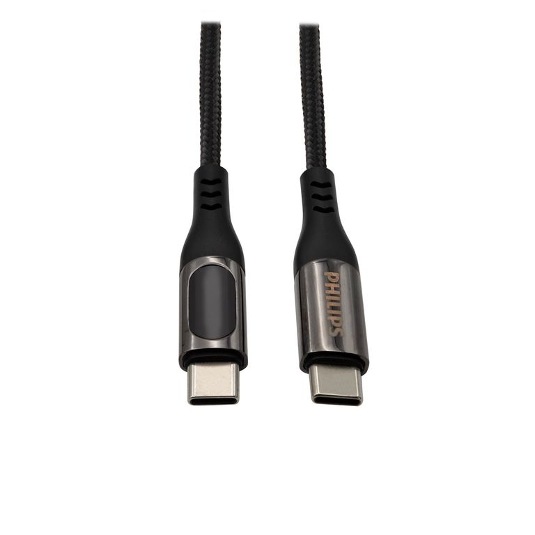 PHILIPS CABLE USB-C A USB-C CON PANTALLA DLPC9100B PHILIPSOPEN BOX ...