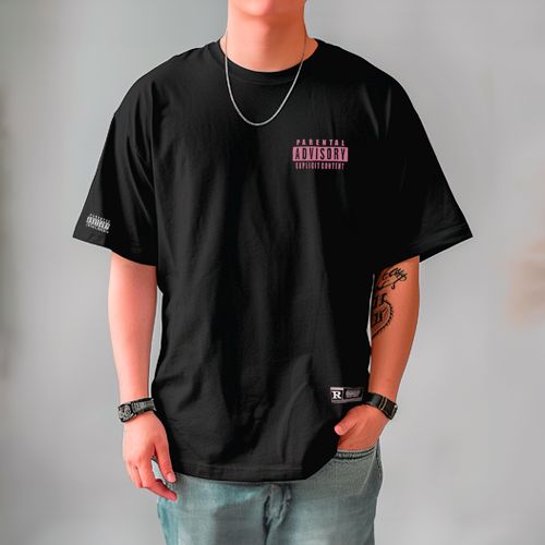 PARENTAL ADVISORY Polera Parental Advisory® Original Rose Tag ...