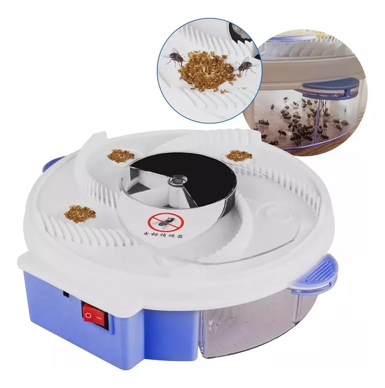 Trampa Atrapa Moscas Automático Portátil Recargable 220v | Sodimac ...