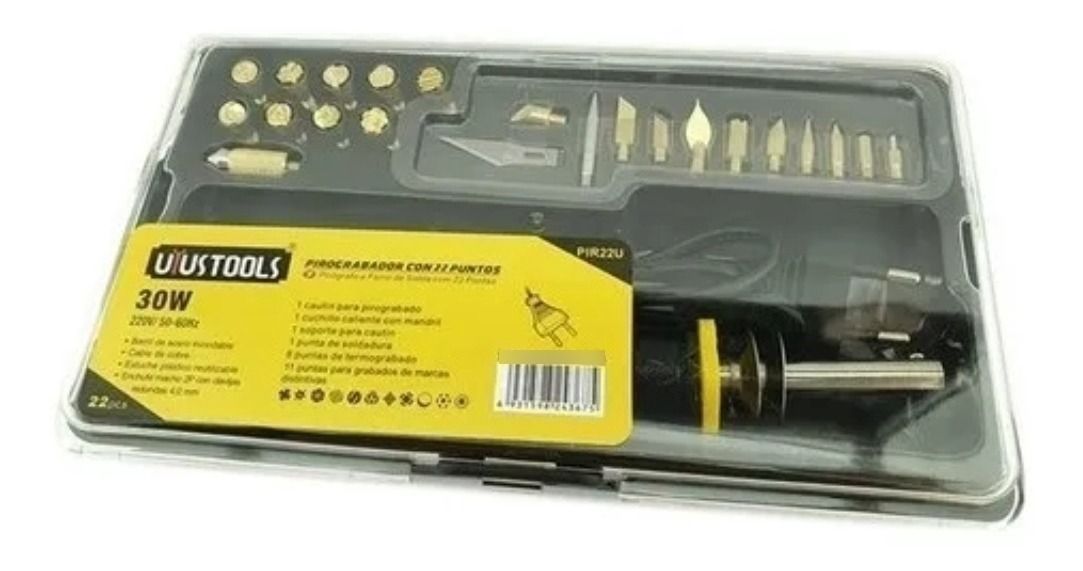 UYUSTOOL Cautin Pirograbador Con 22 Puntos - Uyustools | falabella.com