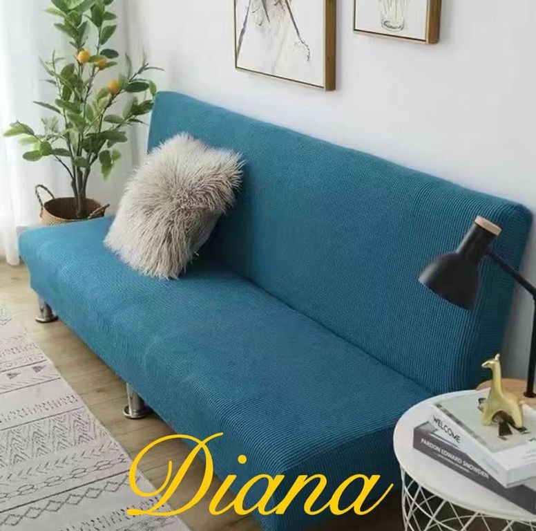 ANGELES DEL HOGAR FUNDA FUTON ELEGANTE DIANA 3 CUERPOS AZUL | falabella.com