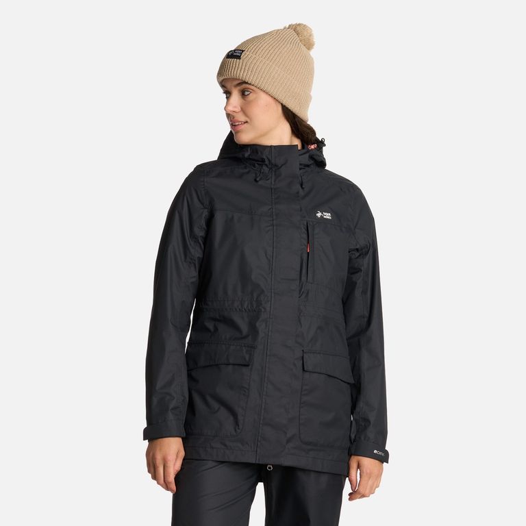HAKA HONU Chaqueta Mujer Kauai Negro Haka Honu | Falabella Chile