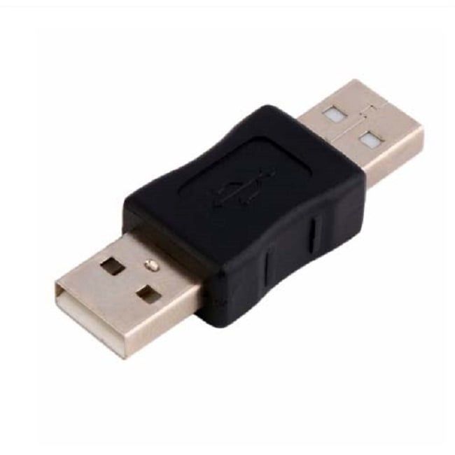 GENERICO Adaptador USB a USB 2.0 Conector USB macho a USB macho 2.0 ...