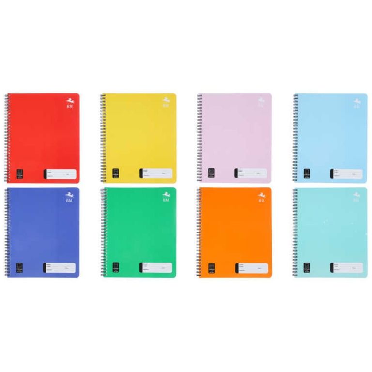 Pack 8 Cuaderno De Líneas 80 Pagínas Colores Variados | Sodimac Chile