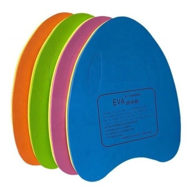 GENERICO Tabla de Natación Triangular BBSWIM Fucsia-Amarillo ...