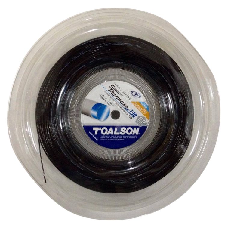 TOALSON Cuerda de Tenis Toalson Cyber Blade Thermaxe 1,30 rollo 200m ...