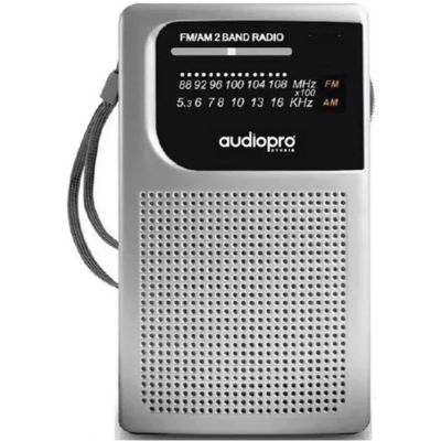 AUDIO PRO Radio Fm Portatil De Bolsillo Audiopro Ap02079 Color Gris ...