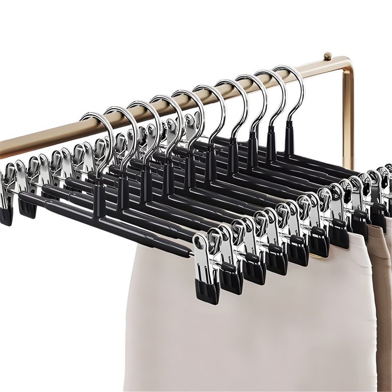 Perchas Para Pantalones Faldas Con Clip Para Pantalone 10Pcs | Sodimac ...