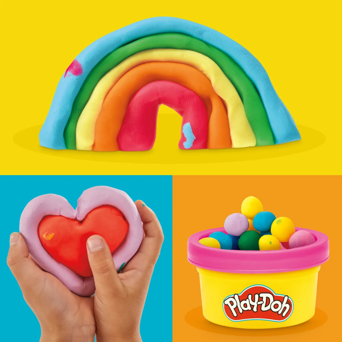 PLAY DOH Set de Masa Moldeable Play Doh 50 Pack Colores del Arcoíris | falabella.com