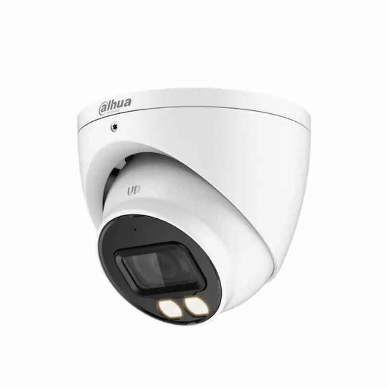 MINI DOMO HDCVI DAHUA 2MP LF 28MM FULL COLOR IR 40 MTS IP67 | Sodimac Chile