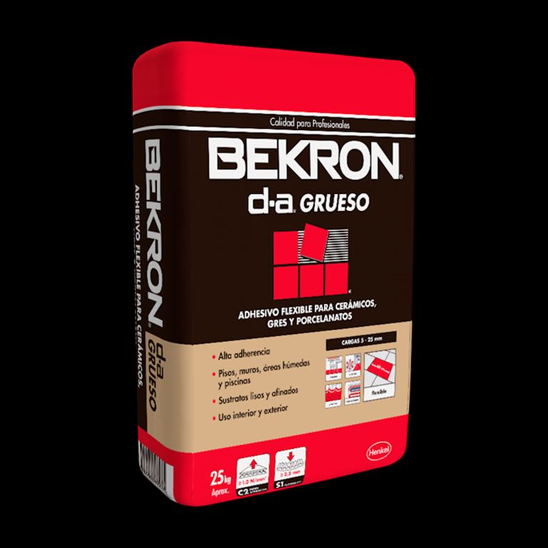 HENKEL BEKRON DA GRUESO - Adhesivo cerámico 25Kg | falabella.com