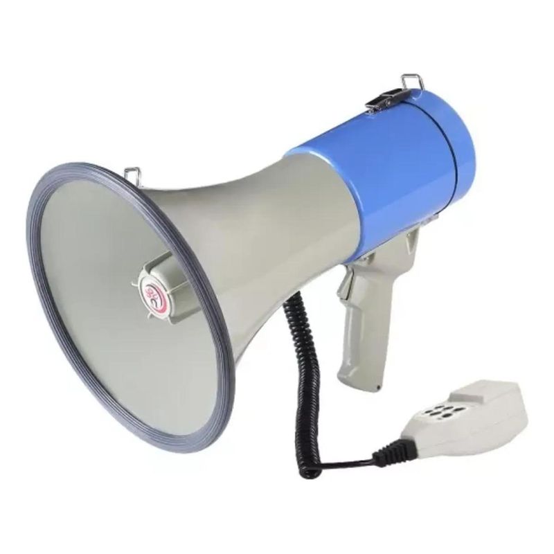 GENERICO Megáfono Portátil 50W Inalámbrico con Batería Recargable ...