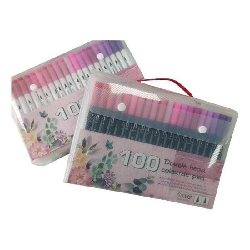 GENERICO 100 Lapices Doble Punta para Lettering y Arte Creativo ...