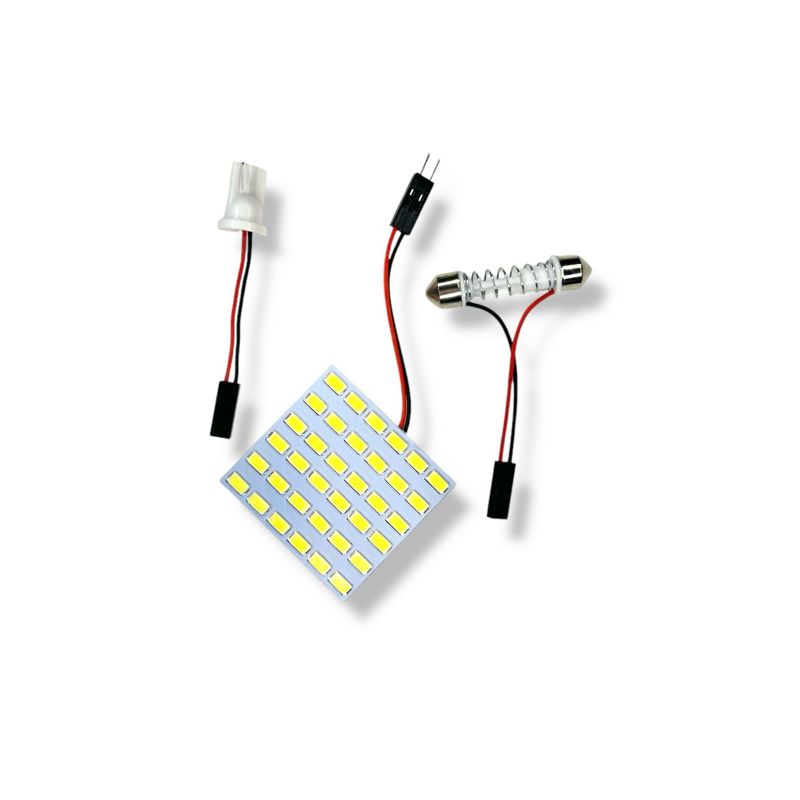 GENERICO Placa Led Luz Interior De Techo 36 Led Para Autos | falabella.com