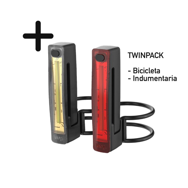 Luces delanteratrasera Knog Blinder Plus+ Twinpack | Sodimac - Falabella
