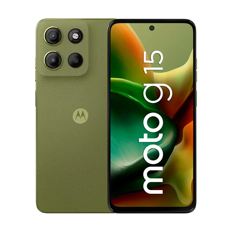 MOTOROLA Celular Moto G15 4GB 128GB Android 15 6.7" Verde | falabella.com