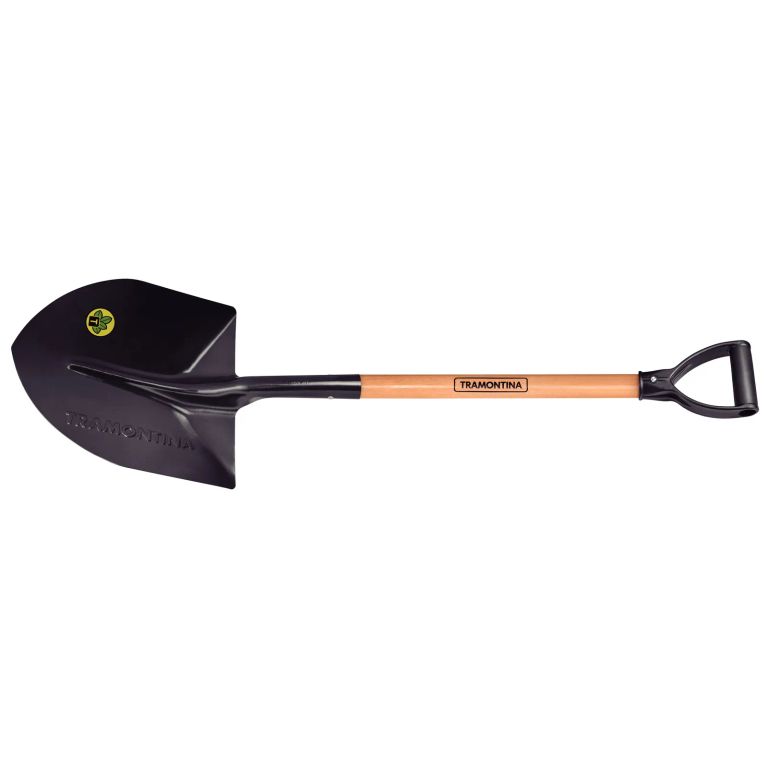 Pala Punta Huevo con Mango Madera 71x29 Cm Empuñadura Curva | Sodimac Chile