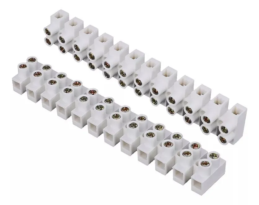 KUANGYE Regleta De Conectores Tipo Bornera Tira De 12 Terminales X10 ...