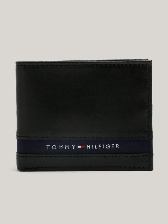 TOMMY HILFIGER Billetera Emmett Con Logo Negro Tommy Hilfiger ...