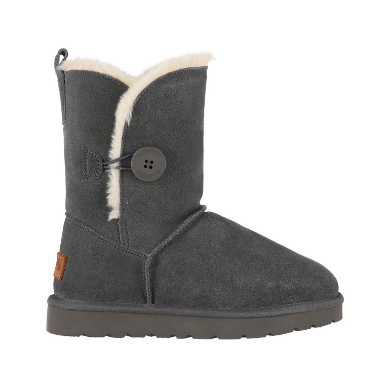BAMERS Botas Mujer Bamers Blast Button Cuero Gris Oscuro | falabella.com