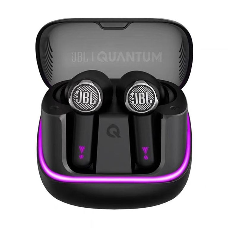 JBL JBL Quantum Game Audifonos inalámbricos sonido-Negro morado ...
