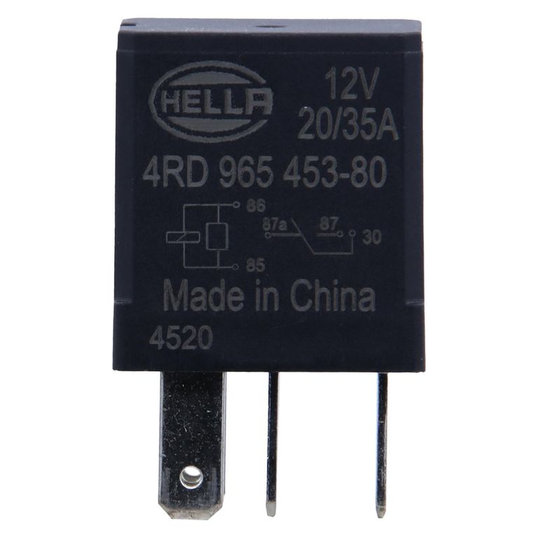 HELLA Micro Relay 12V 20Amp 5P Con Resistencia | falabella.com
