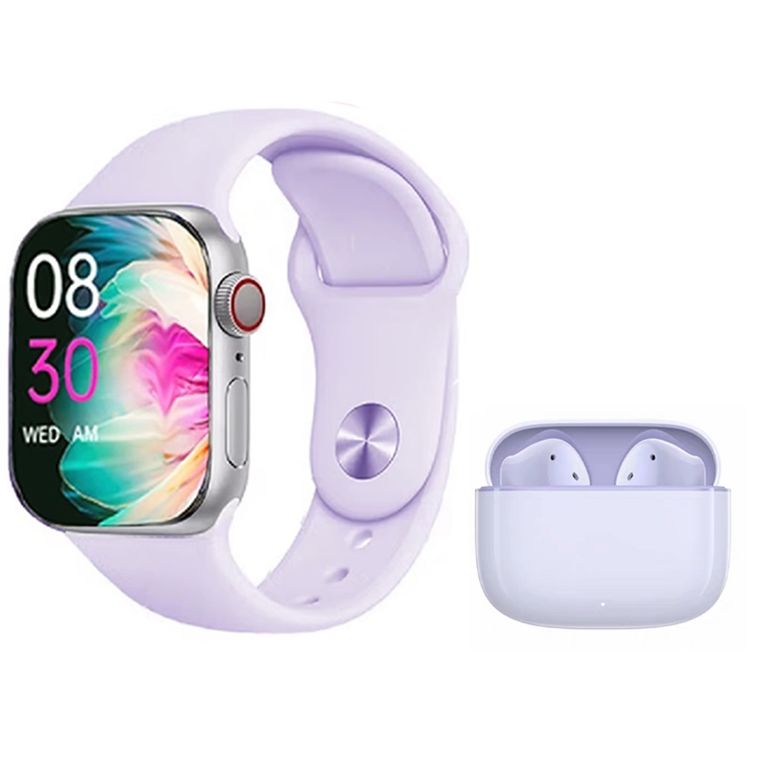 HONOR Audífonos Honor X7e Morado Bluetooth y S10 P Reloj inteligente ...