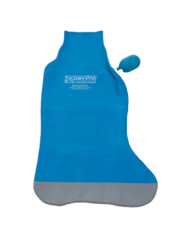 DRYPRO Protector De Yeso Inflable Pierna Corto Talla L DRYPRO - Azul ...