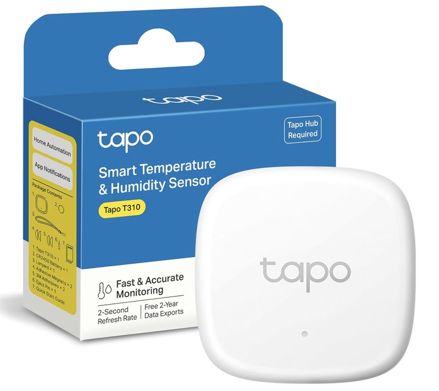 TP LINK Sensor De Temperatura & Humedad Tp-link Tapo T310 Sin hub ...