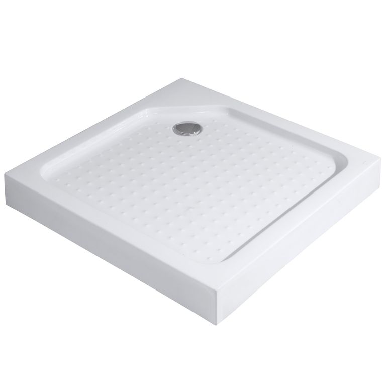 Receptáculo para Ducha Cuadrado Blanco Joytek 90x90x13 cm | Sodimac Chile