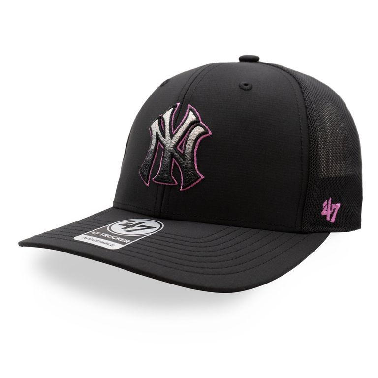 47 BRAND Gorra 47 MLB Yankees Volc 47 Trucker Negro Cerrada | falabella.com